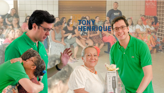 Vereador Tony Henrique realiza ação social no KM 6 - Portal Realidade